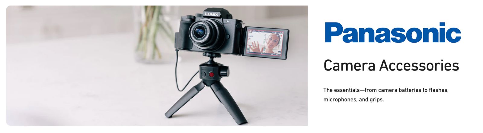Panasonic Accessories Banner