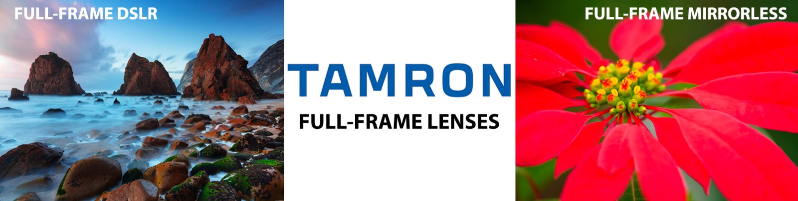 Tamron Full-Frame Lenses Banner