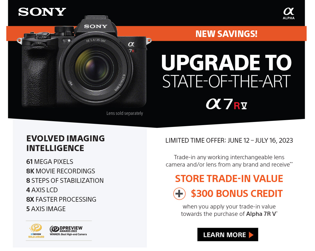 Sony Trade In & Trade Up Event