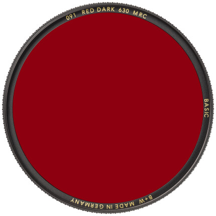 B+W 37mm Basic Dark Red MRC (091M) Filter | Filters | B + W Filters at ...