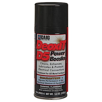 Hosa Technology DeoxIt - Strong Deoxidizer Spray (Maximum Strength) (5 ...