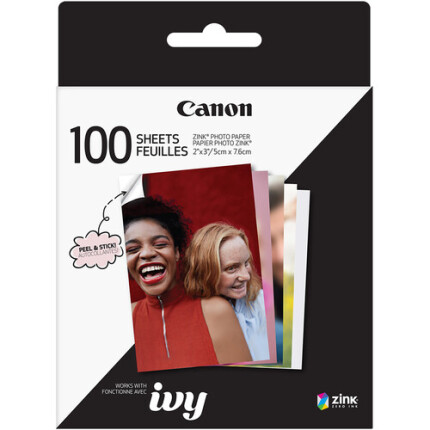 Canon ZINK Photo Sticker Paper Pack (100 Sheets) | Paper | Canon at ...