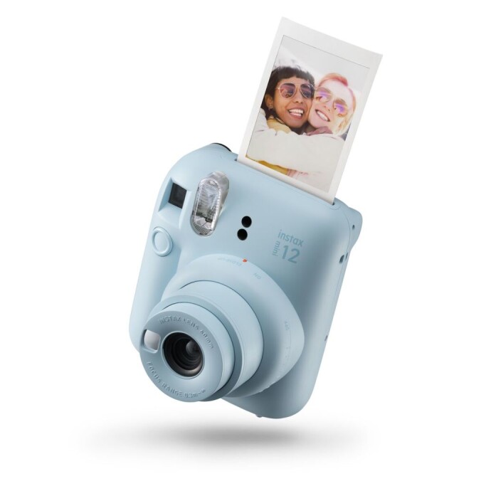 Fujifilm Instax Mini 12 Instant Print Film Camera (Pastel Blue ...