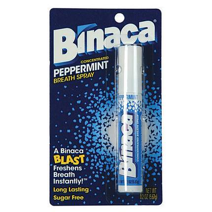 Binaca Breath Spray Peppermint .2oz | Oral Hygiene | Health & Beauty at ...