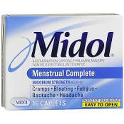 Midol Caplets 16ct | Multi Dose Medicine | Health & Beauty at Unique Photo