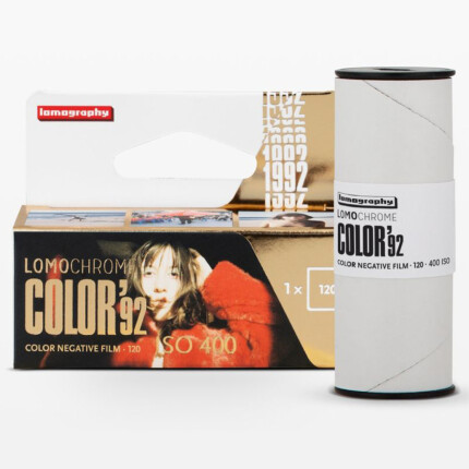 Lomography LomoChrome Color 92 120 ISO 400 Color Negative Film | Film ...
