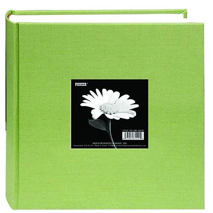 Pioneer Fabric Frame Bi-Directional Photo Album (200 4x6 photos)- Sage ...