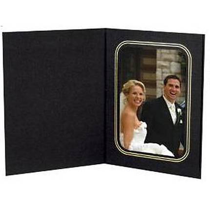 Unique Photomounts 8x10 Black Classic Folder (25) | Photo Mounts | Penn ...