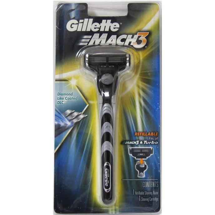 Gillette Mach3 Razor w/1 Blade Impor ed | Shaving Razors and Blades ...
