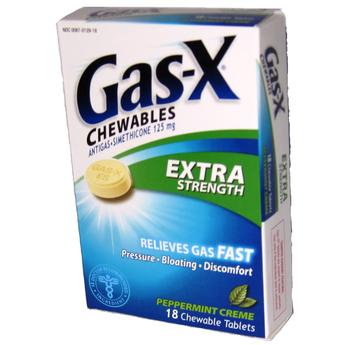 Gas-X Tablets 18ct Peppermint Gas Relief | Multi Dose Medicine | Health ...